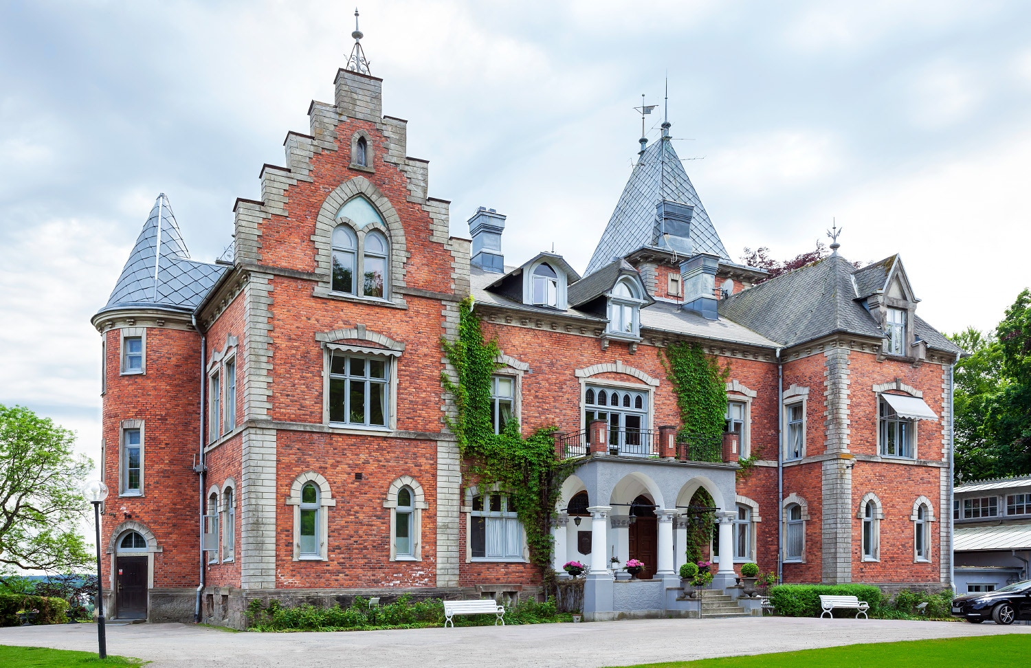 Thorskogs slott tillbyggnad